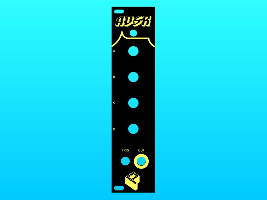 Eurorack Envelope Generator ADSR DIY PCB TH from Polykit on Tindie Eurorack Envelope Generator ADSR DIY PCB TH from Polykit on Tindie