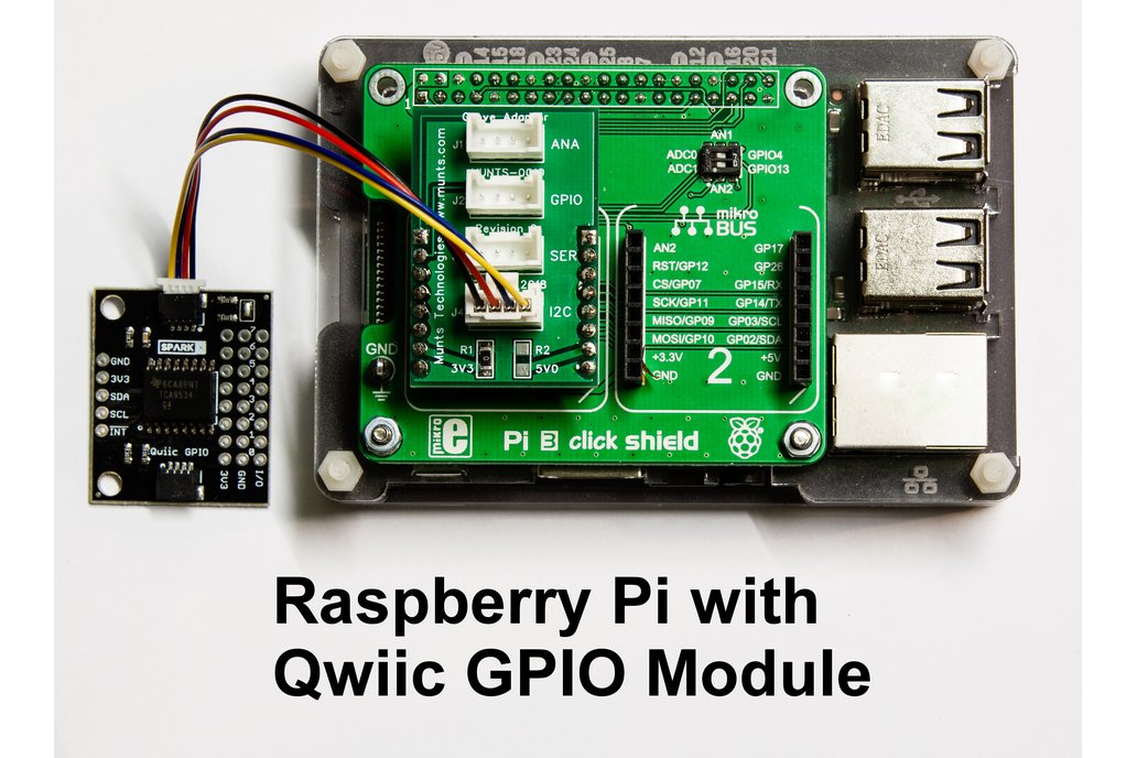 mikroBUS Grove Adapter from Munts Technologies on Tindie