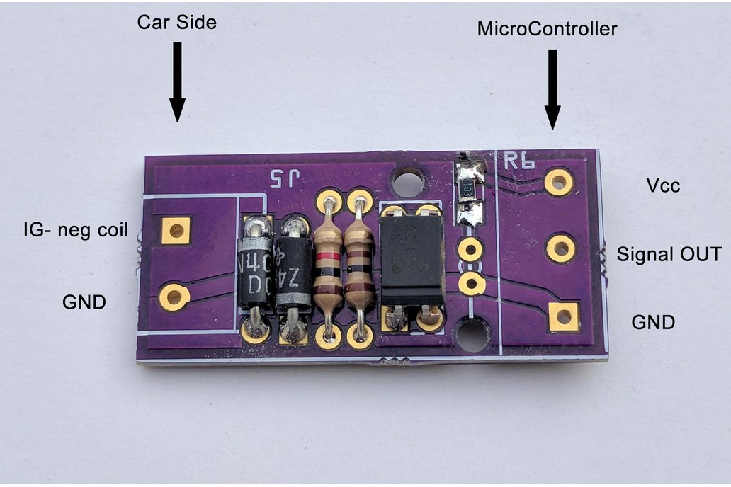 Car ignition Trigger to uC adapter from Gerald Just on Tindie