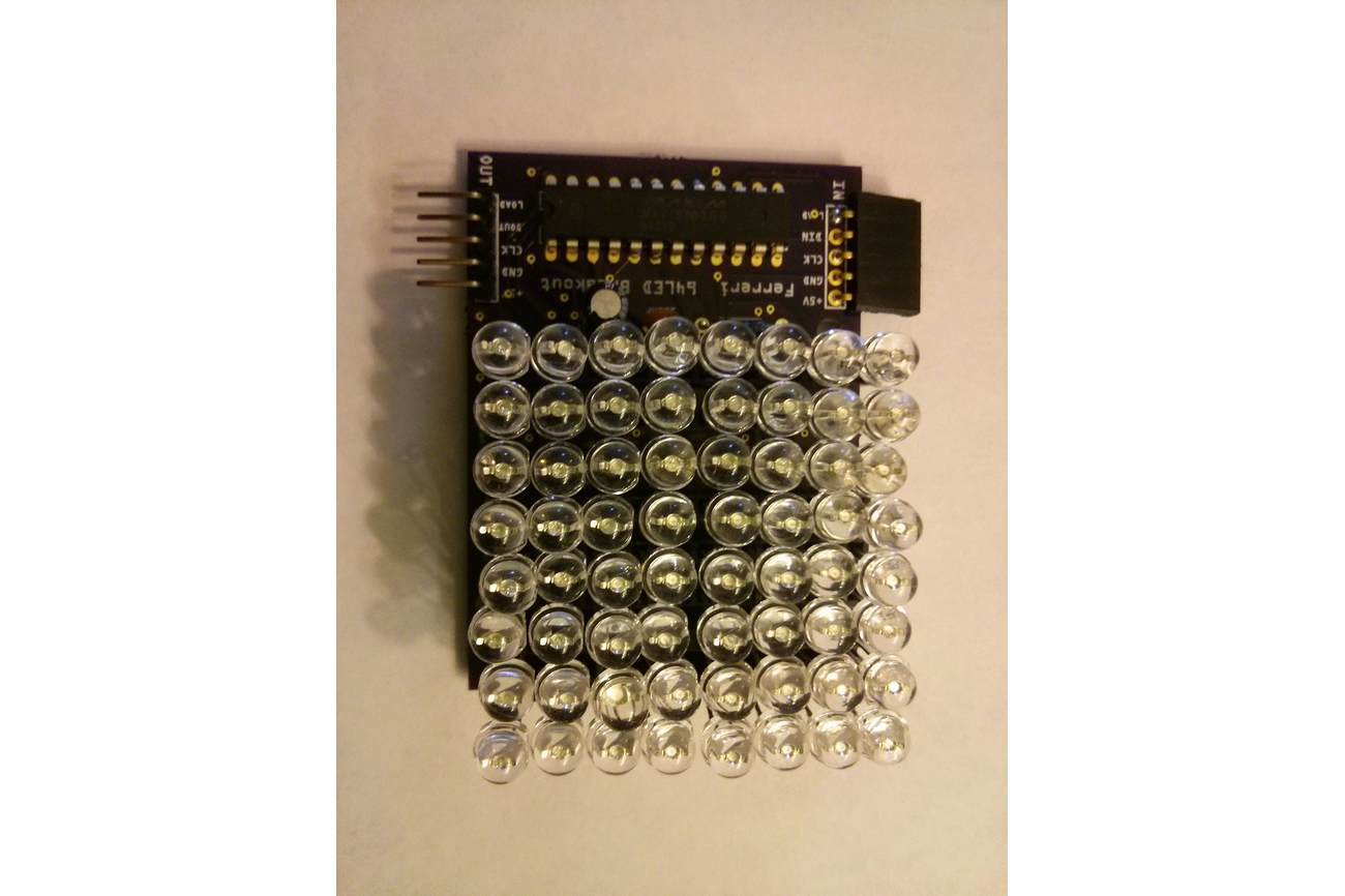 MAX7219 Matrix 64 LED Breakout from S.T.E.A.M. Electronics on Tindie