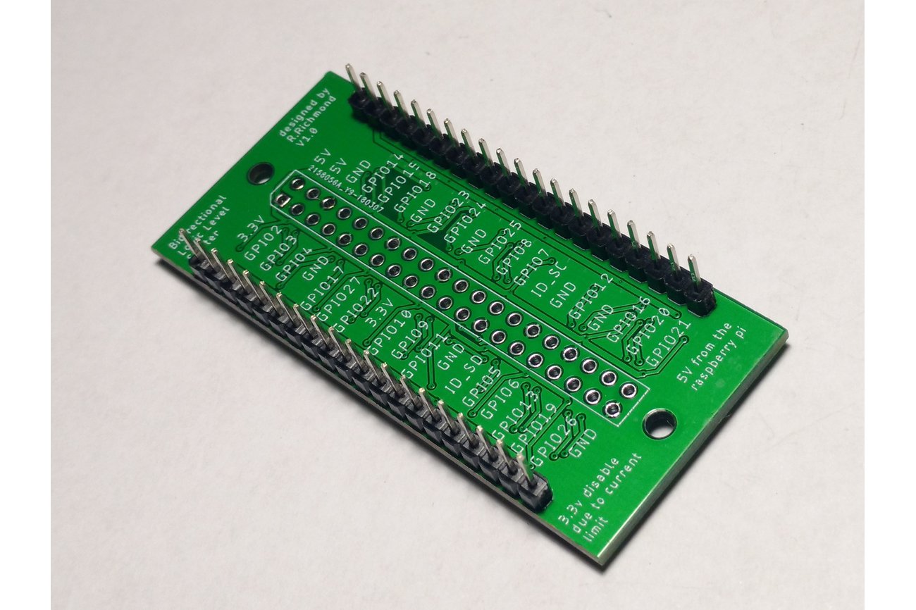 Logic level shifter for raspberry pi from R.Richmond on Tindie