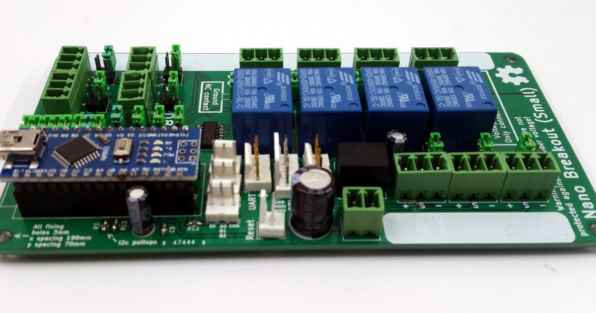 Small Arduino Nano Breakout From Jamesfowkes On Tindie