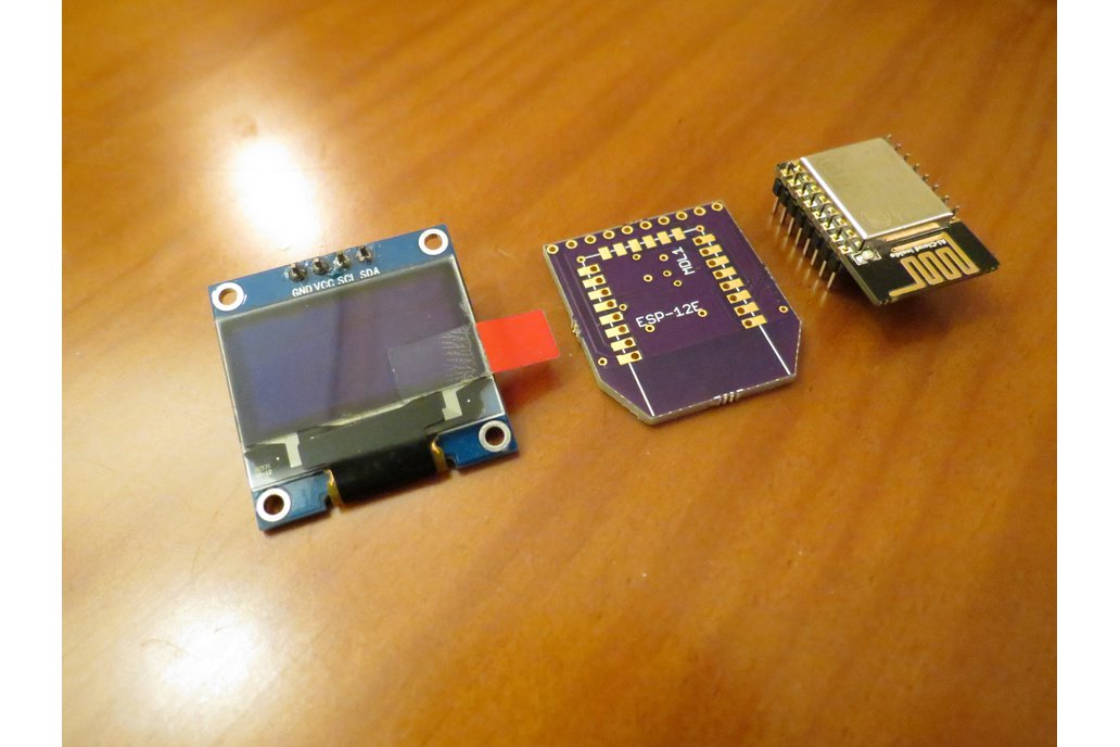 ESP8266 OLED breakout board from vitor_market on Tindie