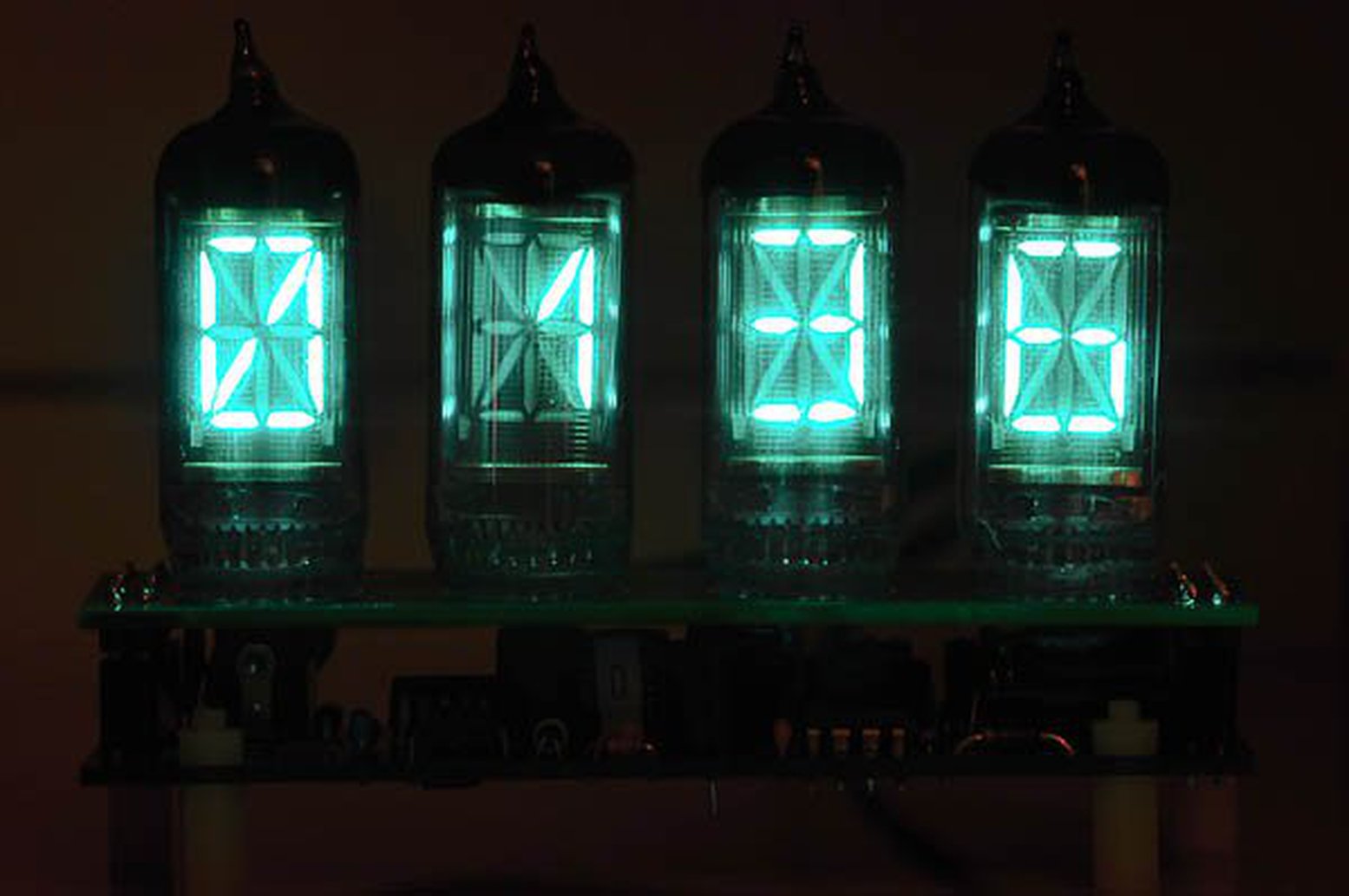 VFD Modular Clock IV-4 from Akafugu Corporation on Tindie