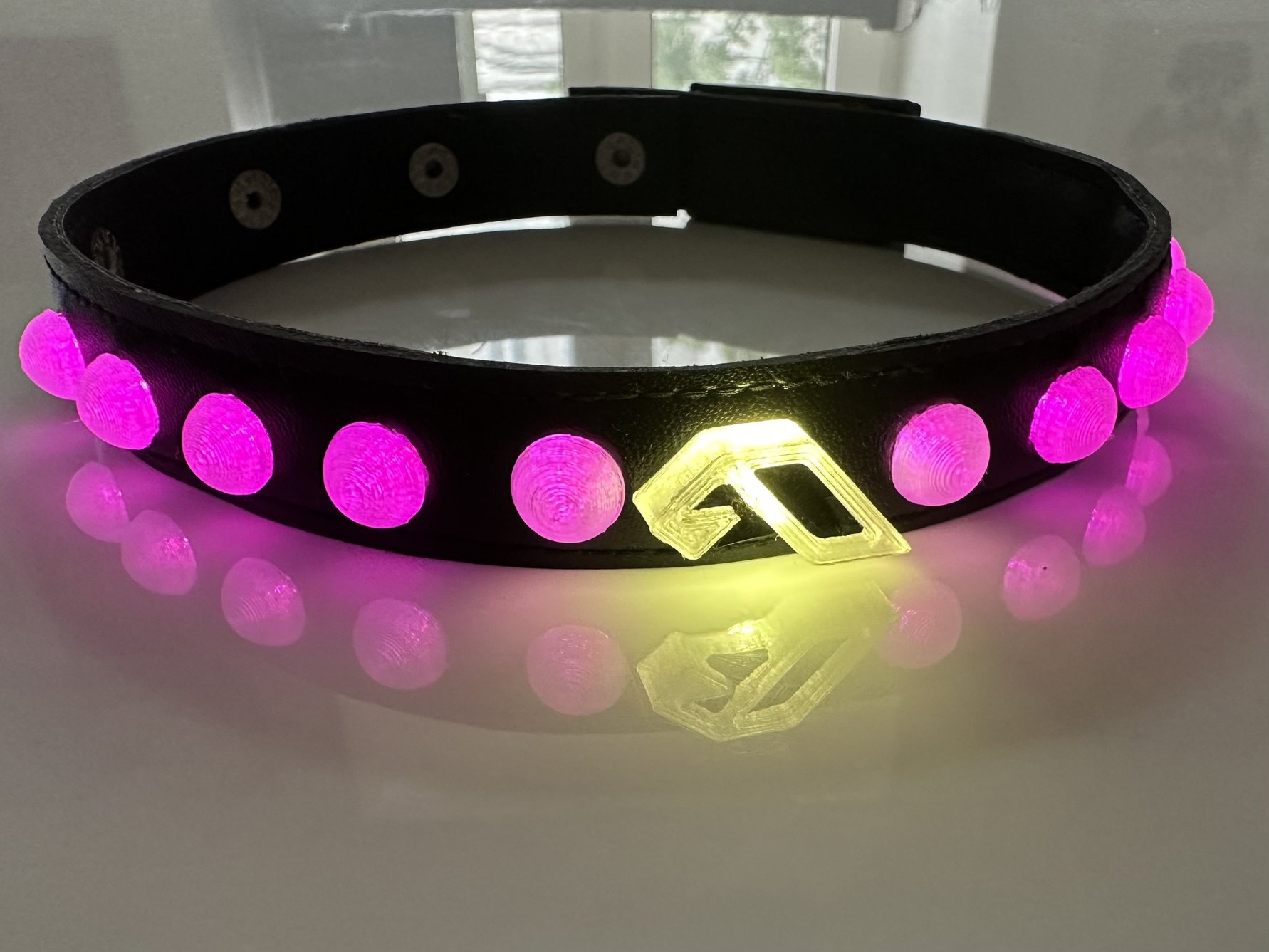 Anjuna LED - bracelet/necklace - EDM,PLUR,Party from WaveLights on Tindie