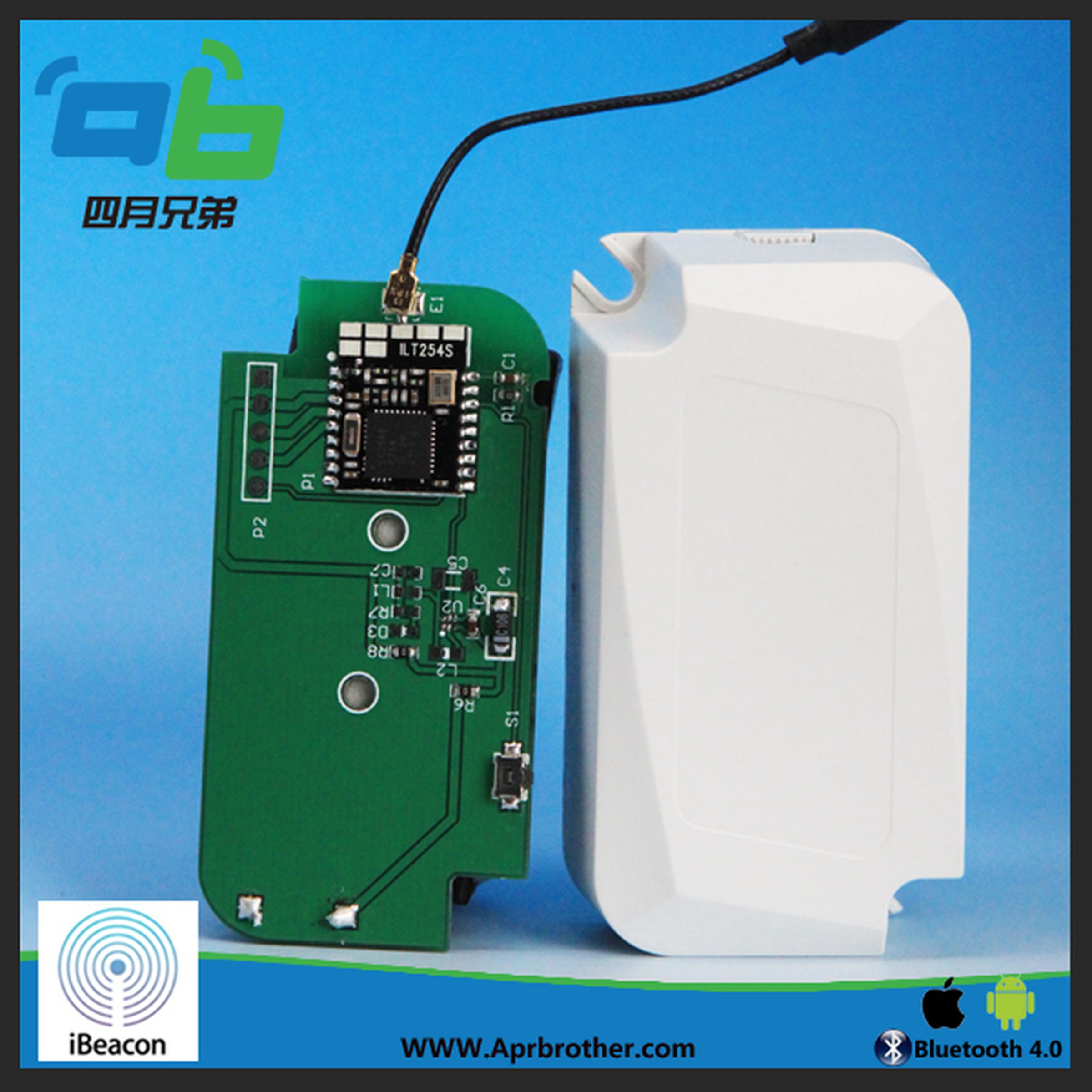 BLE Beacon 227A iBeacon Device from AprilBrother on Tindie