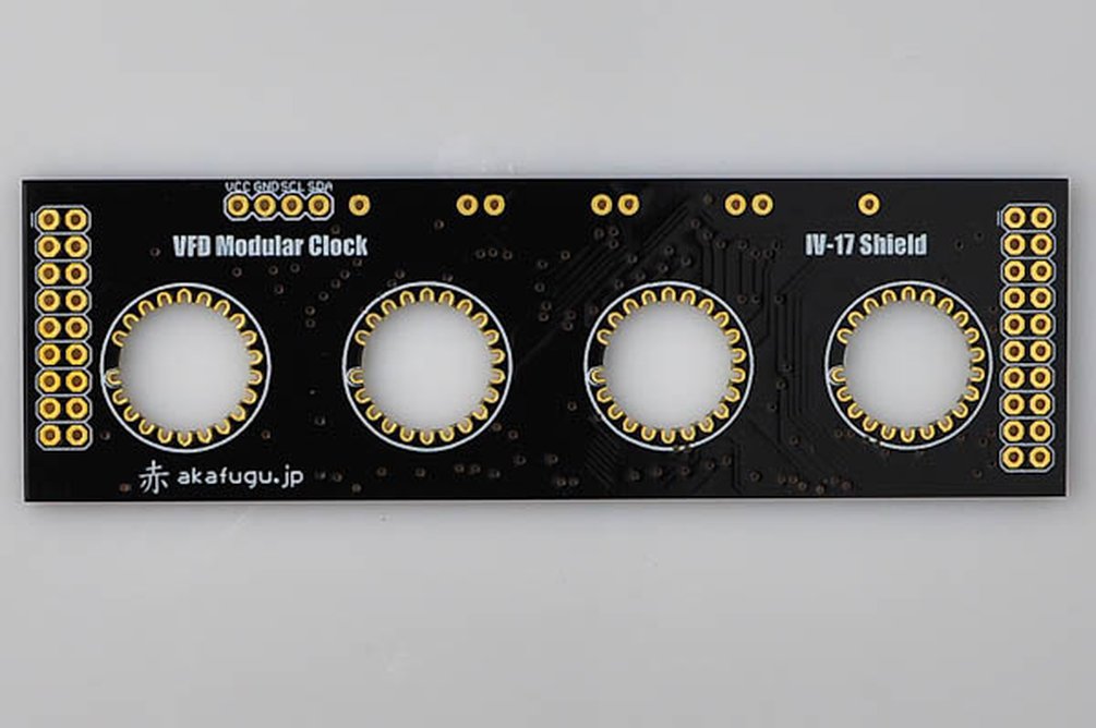 VFD Modular Clock IV-4 from Akafugu Corporation on Tindie
