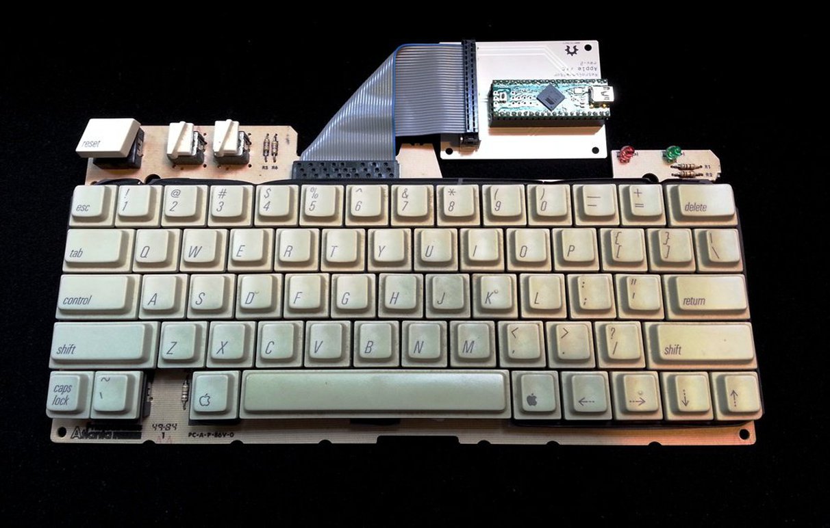 RetroConnector keyboard shield for Apple IIe from Option8, LLC on Tindie