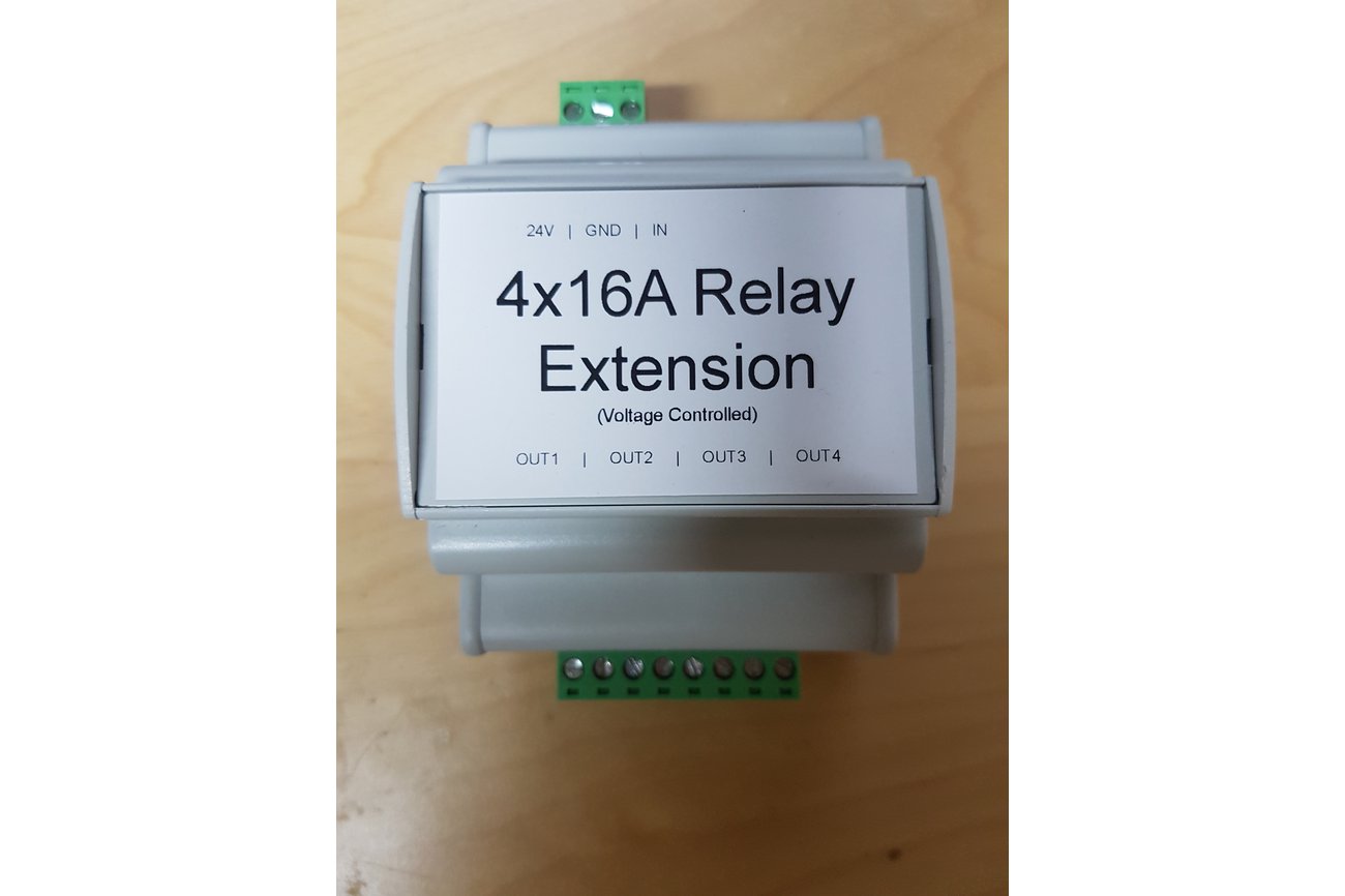 Relay Extension 4x16A (for DIN Rail mounting) from Beni_Skate on Tindie