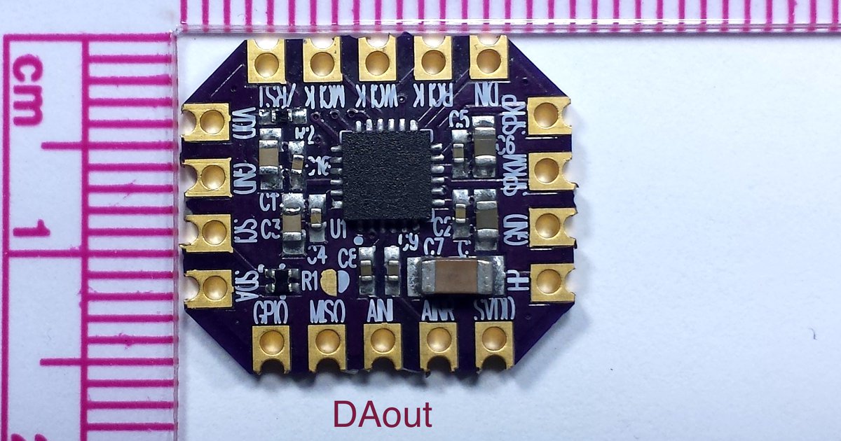 DAout Flex Module from Fyberlabs on Tindie