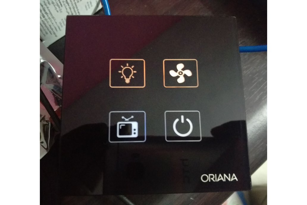 Capacitive Touch panel Switches Arduino compatible from Oriana on Tindie