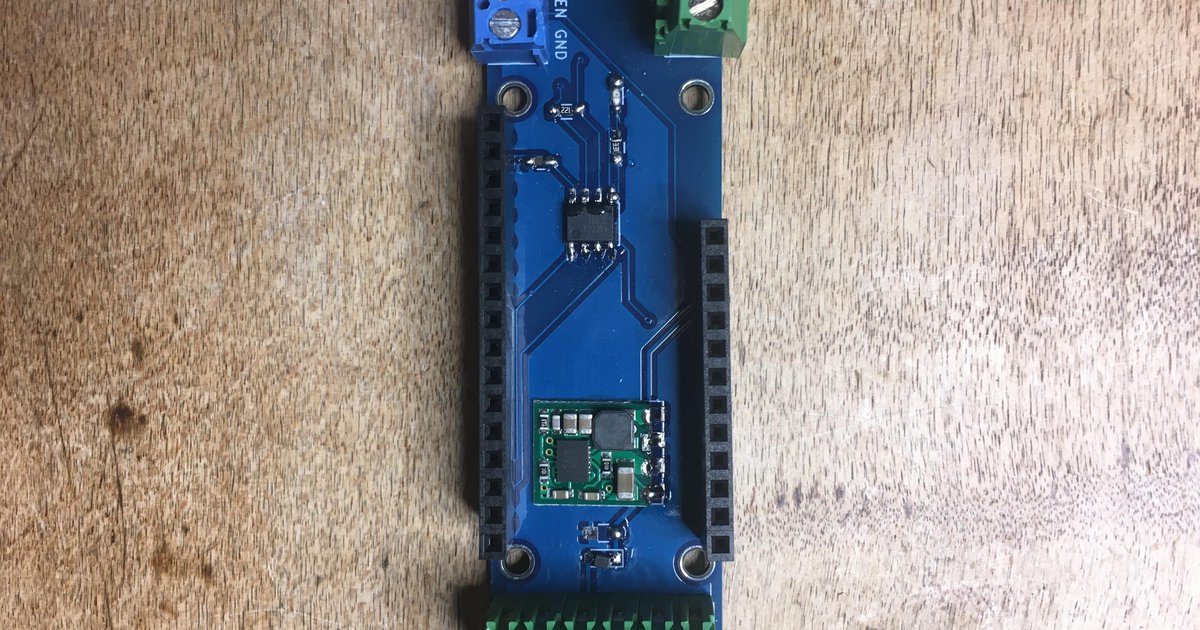 RS-485 modbus controller with mobile app from Hudson Sonoma on Tindie