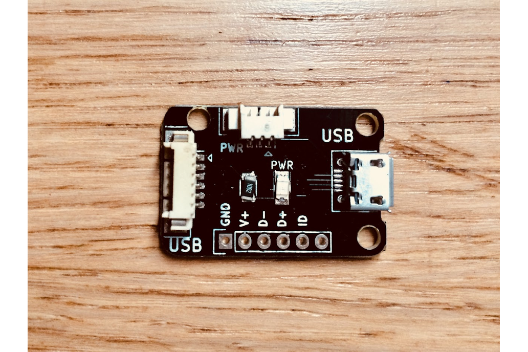 Micro USB Breakout from Hack&Invent on Tindie