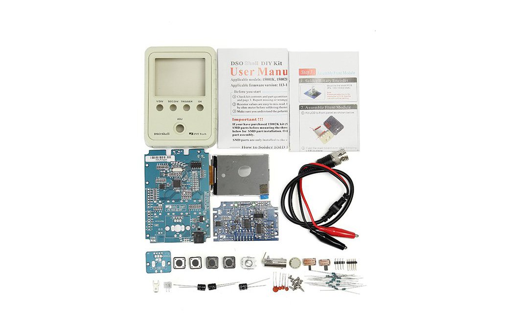 DSO Shell (DSO150) Oscilloscope DIY from elecseller on Tindie