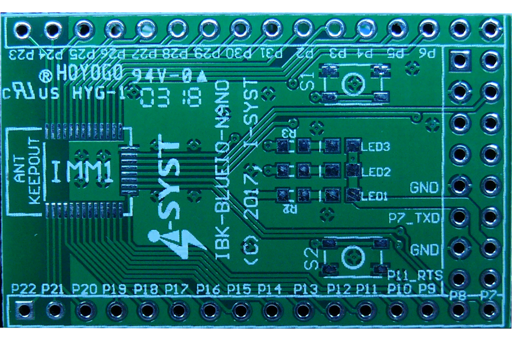 Nano Size Ant Bluetooth5 Arm M4f 30 I O Module From I Syst On Tindie