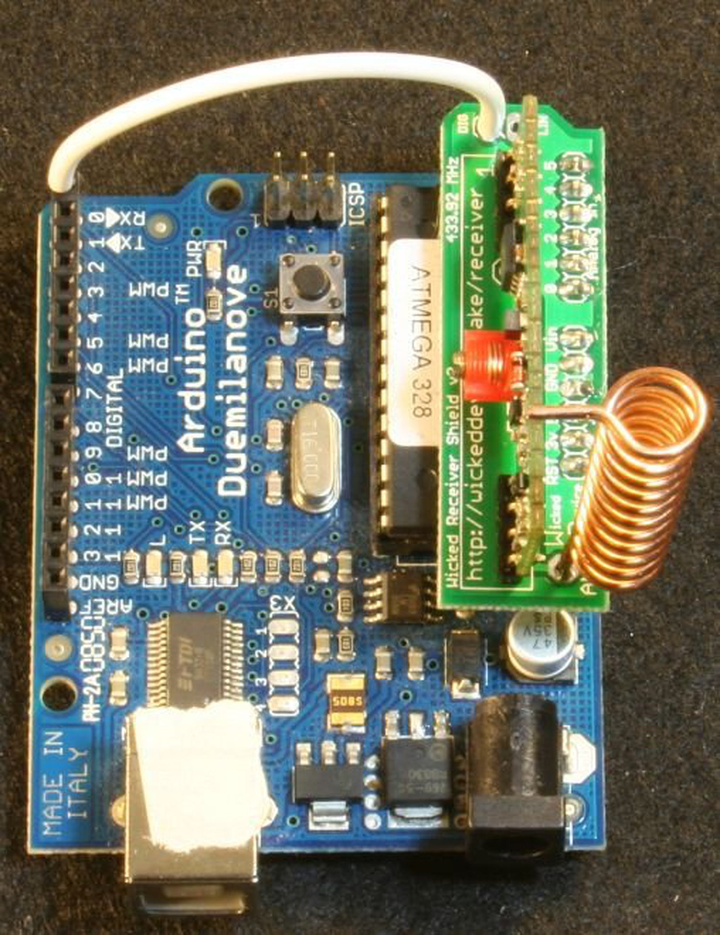 Wicked Receiver Shield Kit from Wicked Device on Tindie