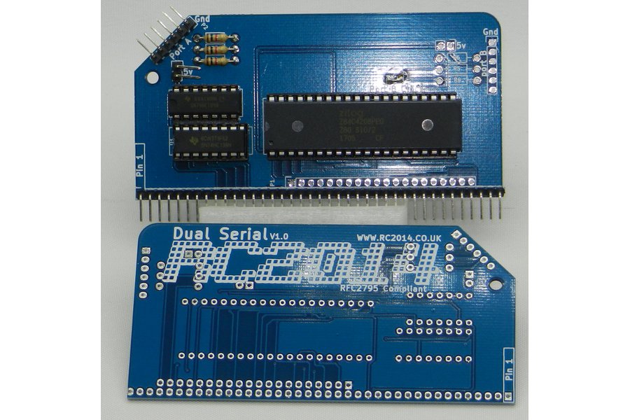RC2014 Plus - Homebrew Z80 Computer Kit from Semachthemonkey on Tindie