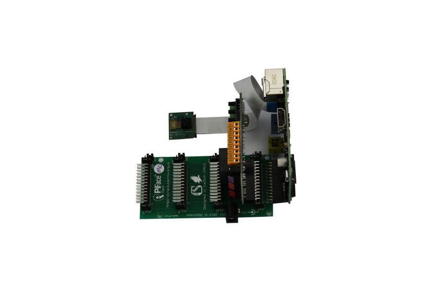 Raspberry Pi Rack Accessory IO Board from RaspberryPiCafe on Tindie