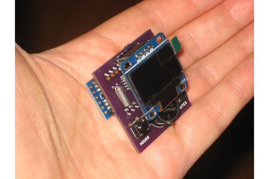 Oled Clock Shield Kit For Promini From Florinc On Tindie