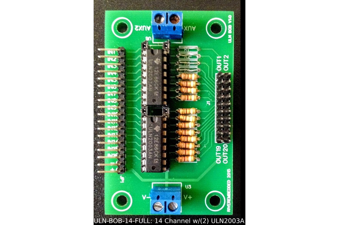 16 Ch. Darlington Driver PCB Arduino, RaspPi, PLC from Lektramek on Tindie