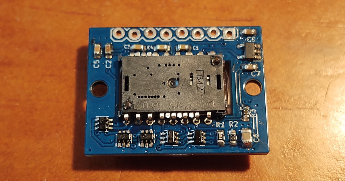 PAW3395 Motion Sensor from Joe's Sensors and Sundry on Tindie