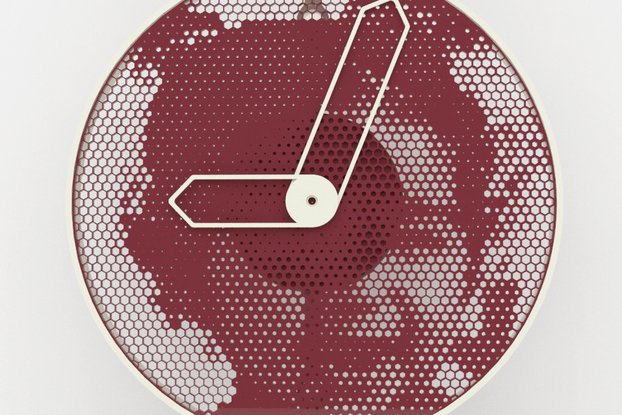 3D Printed Holo Clock from mectok on Tindie