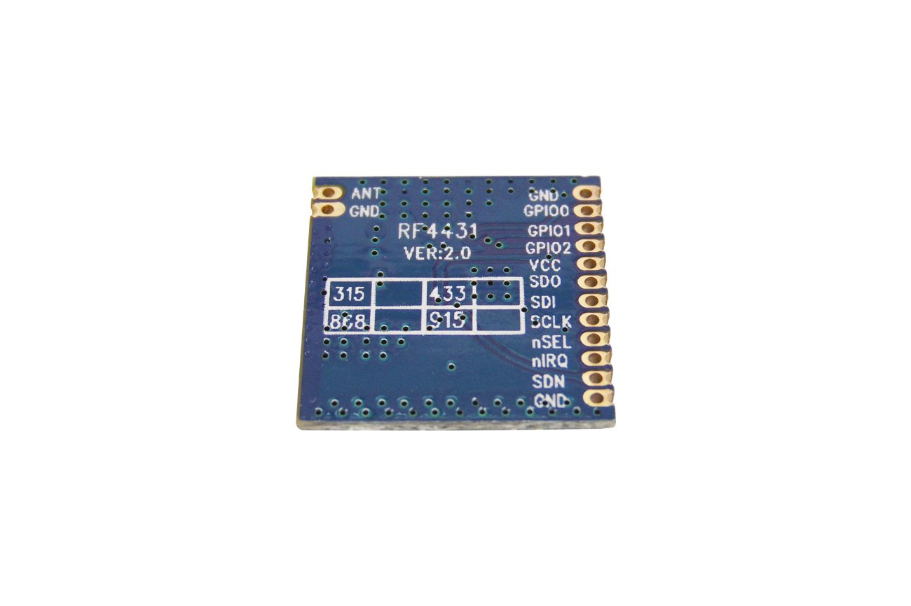 2pcs RF4431 FSK/GFSK wireless transceiver module from Nicerf on Tindie