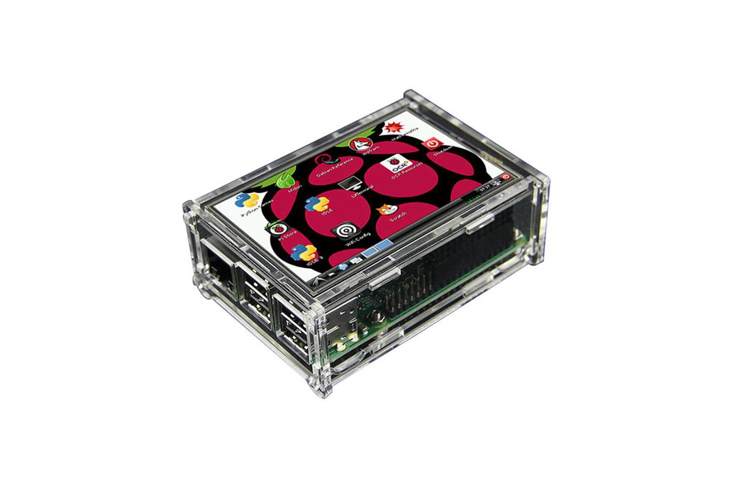 Raspberry Pi 3 Model B + 3.5" Display Kit from robotart on Tindie
