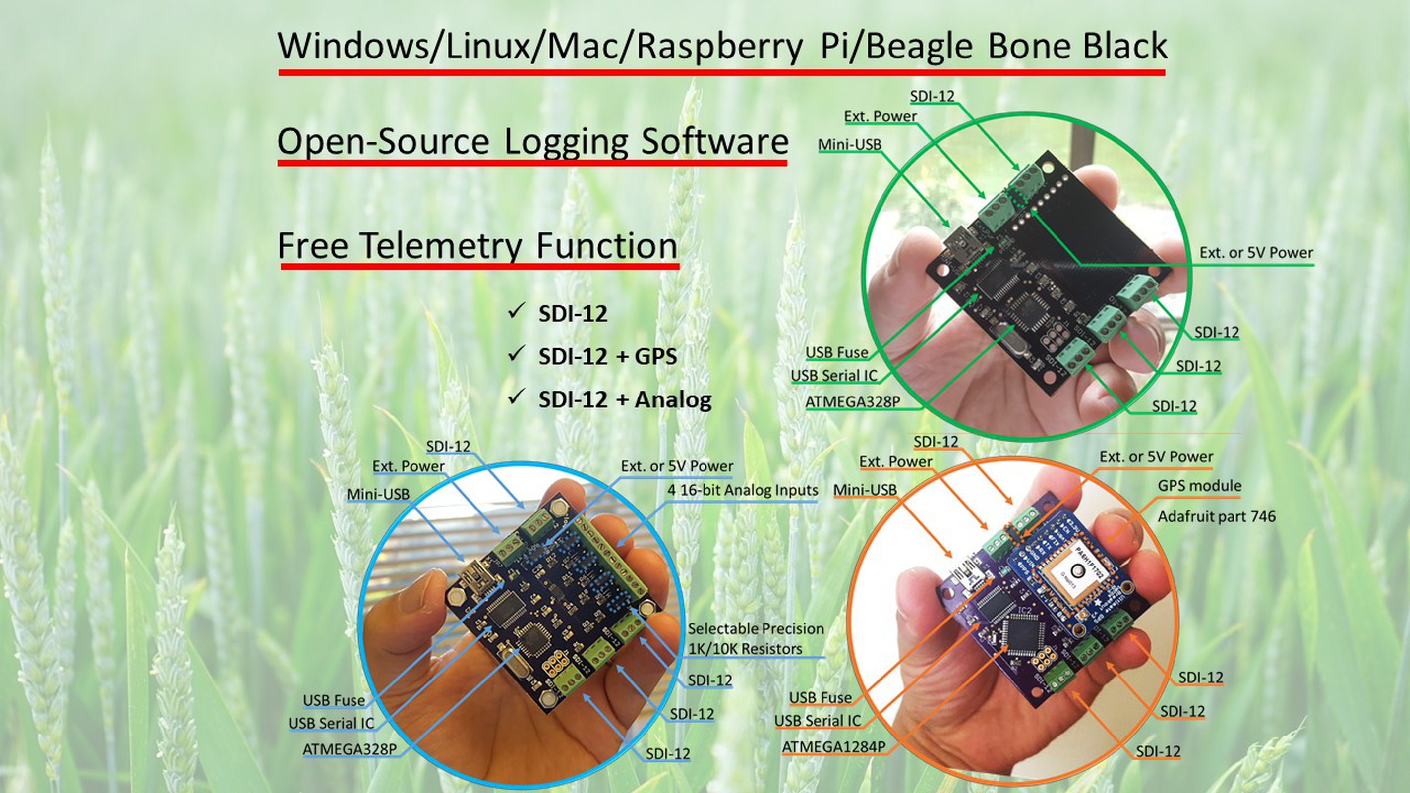 Sdi 12 Usb Adapter From Liudr Arduino And Physics Gadgets On Tindie 