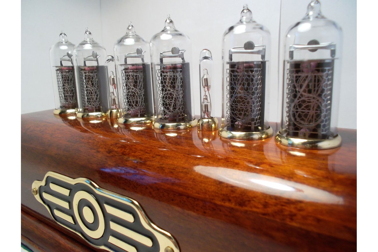 Vintage Style Nixie Clock on IN-14 tubes from Andrey on Tindie
