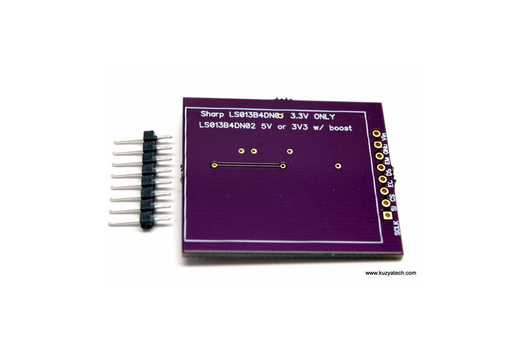 Sharp Memory LCD breakout A2 from Kuzyatech on Tindie