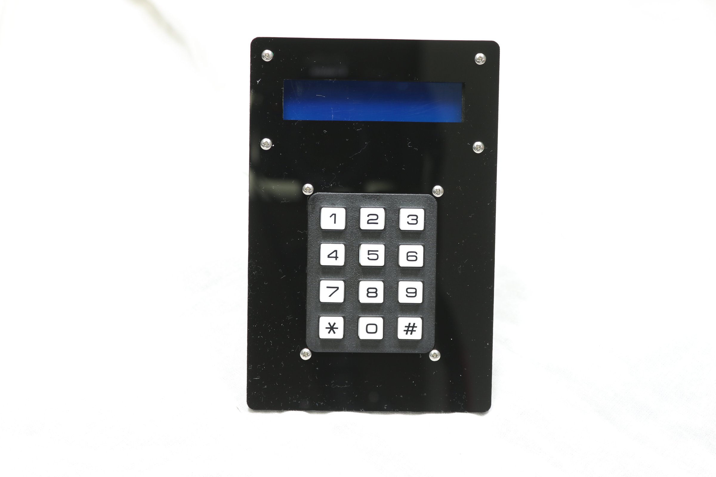 Velleman 12KEY Keypad/16x2 LCD Combo Bezel from Widgeneering on Tindie