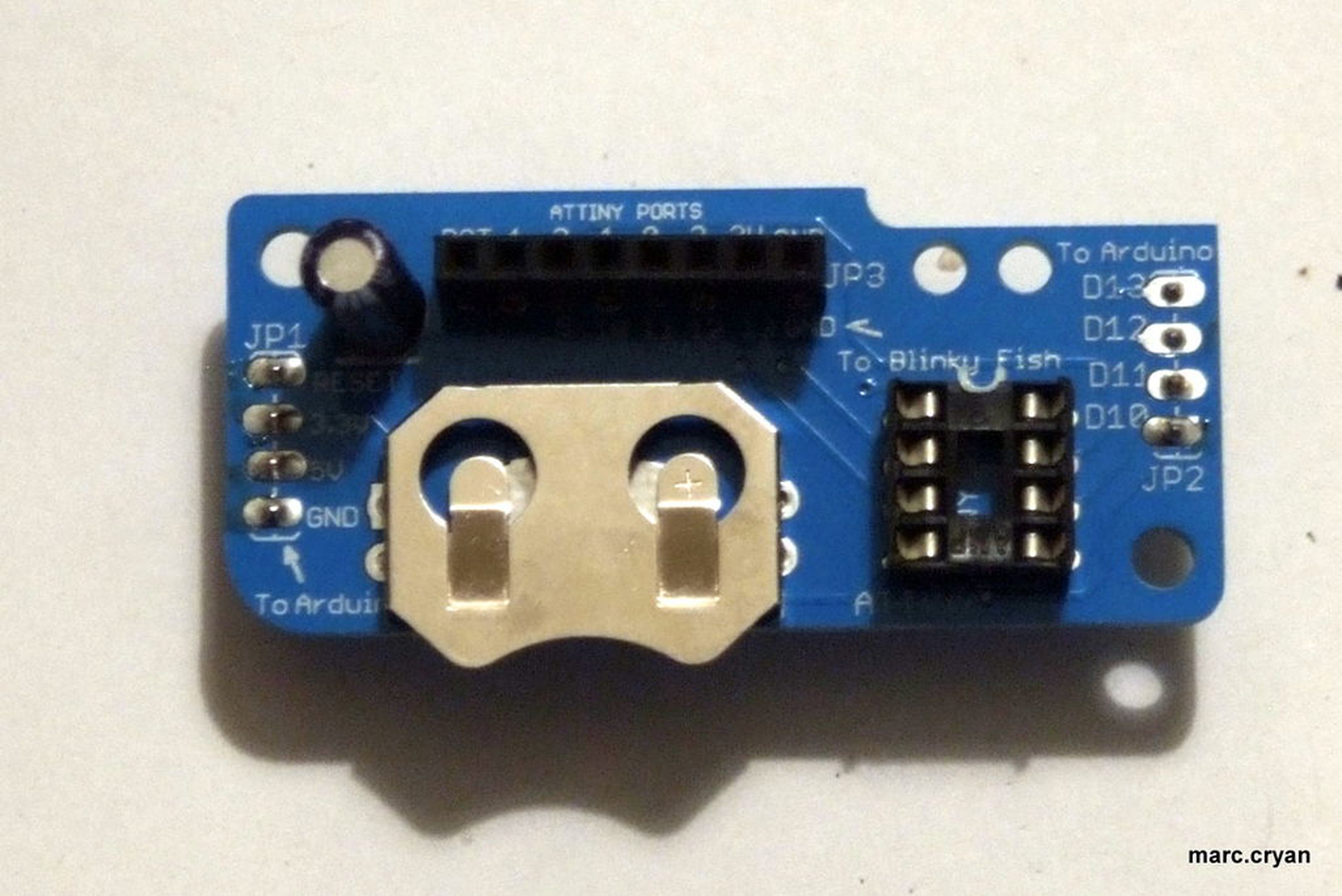 Fish Bowl - ATtiny programming shield, standalone. from marc_cryan on ...