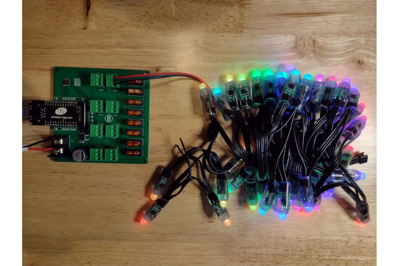 Advanced Eight Port LED Controller w/Power Distro from Wasatch Pixels ...