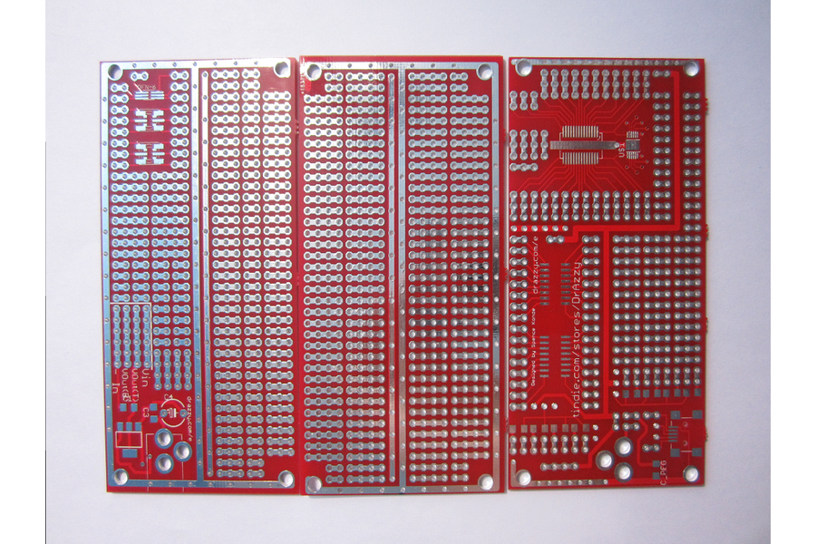 2" x 4" Prototyping/Project boards from DrAzzy on Tindie