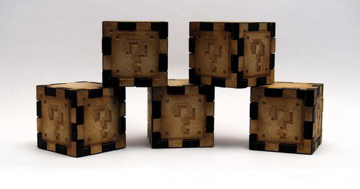 Mario Cubes - Lasercut from ElectricLaboratory on Tindie