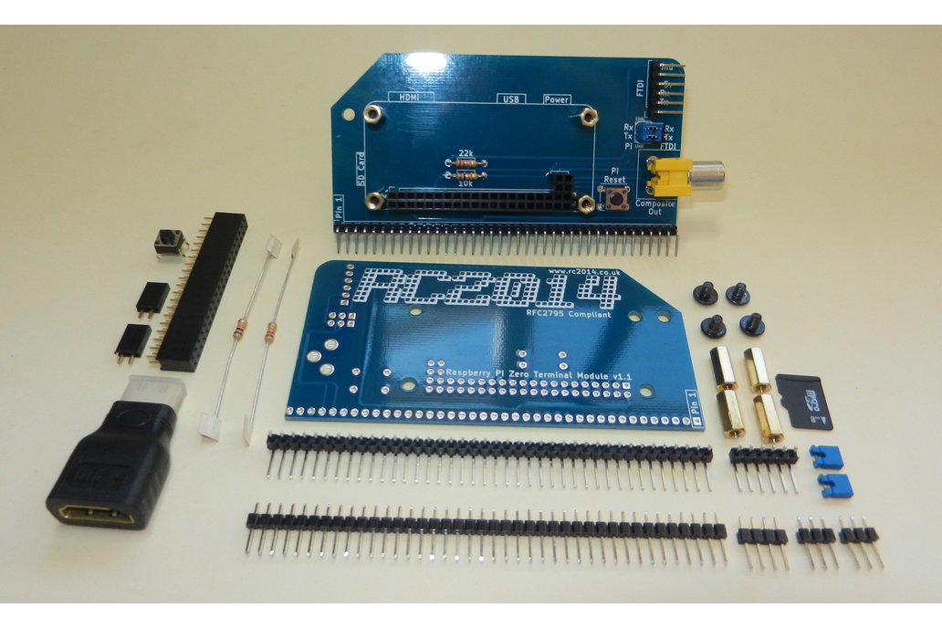 Raspberry Pi Zero Serial Terminal for RC2014 from RFC2795 Ltd on Tindie