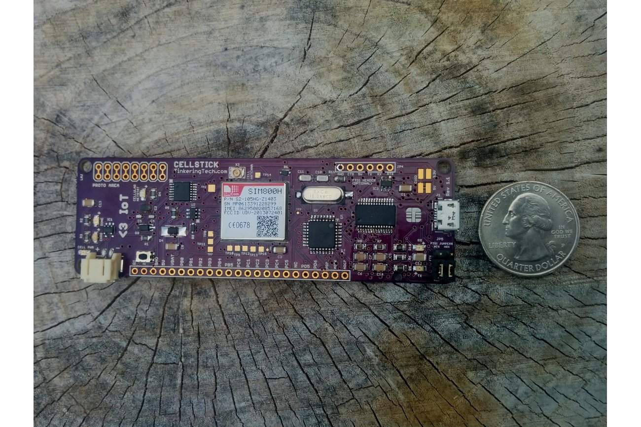 CellStick Cellular (GSM/GPRS) IoT Platform from Tinkeringtech on Tindie