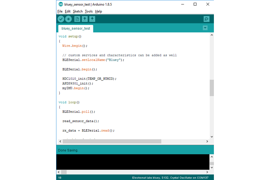 Bluey nRF52832 BLE development board from ElectronutLabs on Tindie