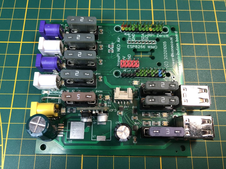 deluxe dc distribution board IOT from Student & Co. on Tindie