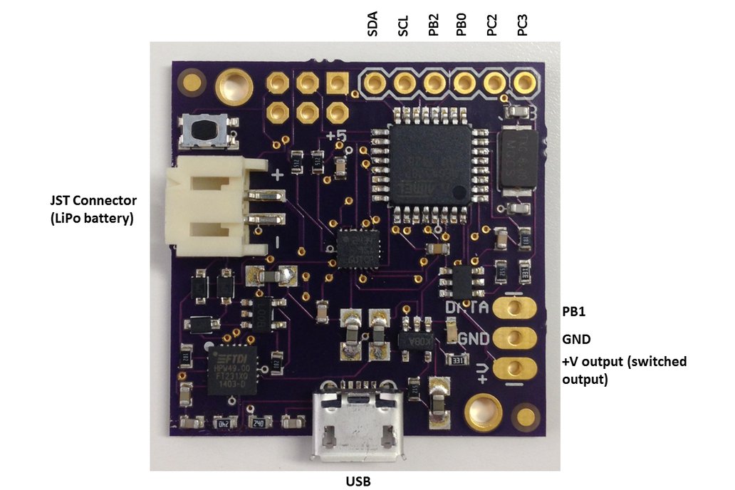 9 Dof Imu With Lsm9ds1 And Atmega328p From Afritlabs On Tindie