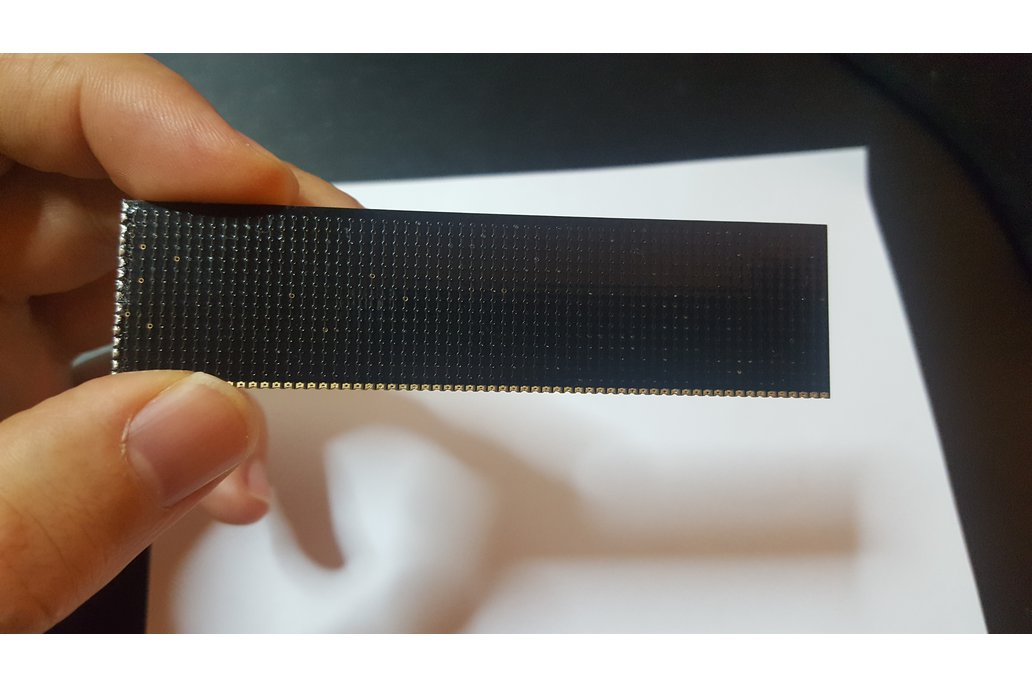 Nano Dot Matrix 16 x 64 0402 size LED board from Senior Electron LLC on ...