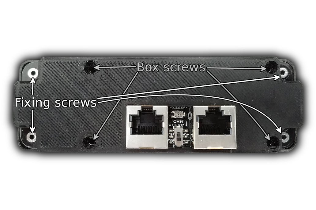 CAN Bus screen and buttons from Trilys on Tindie