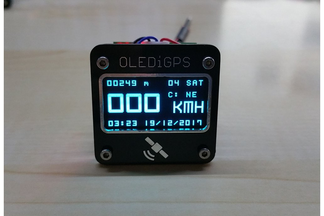 OLEDiUNO GPS Cube from Phoenix CNC, OLEDiUNO on Tindie
