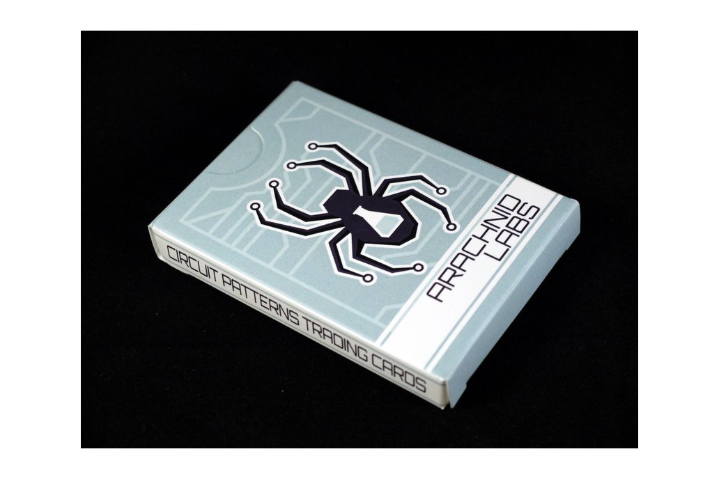 Circuit Patterns Trading Cards - full deck from Arachnid Labs on Tindie
