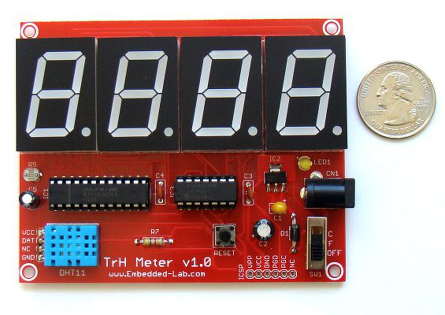 TrH Meter Kit from Embedded Lab on Tindie