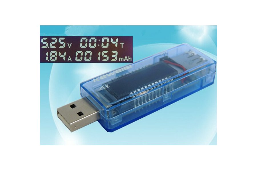 USB energy monitor OLED disp current voltage power from Power_Modules ...