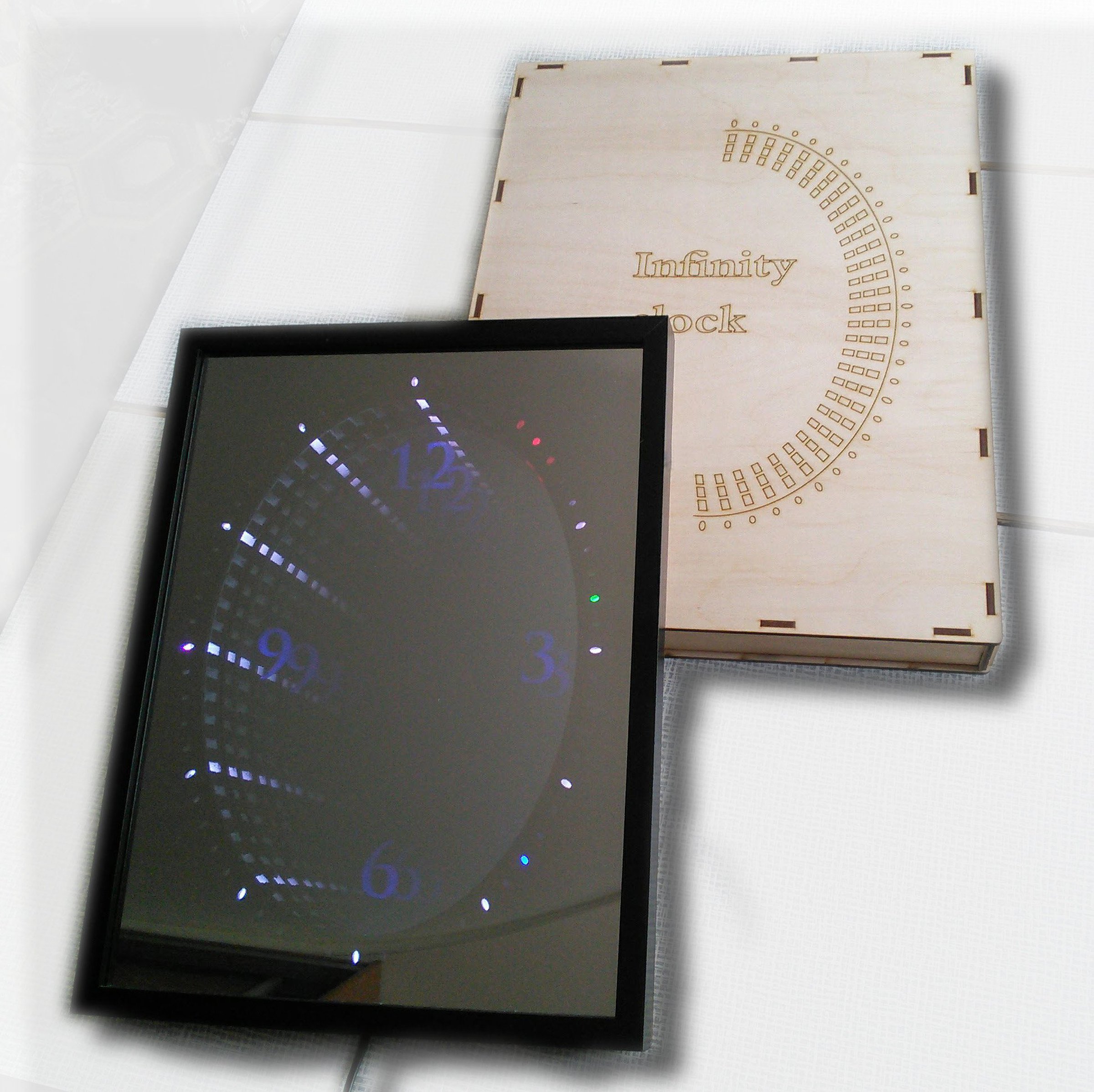 Infinity Clock from Infinity is here... on Tindie