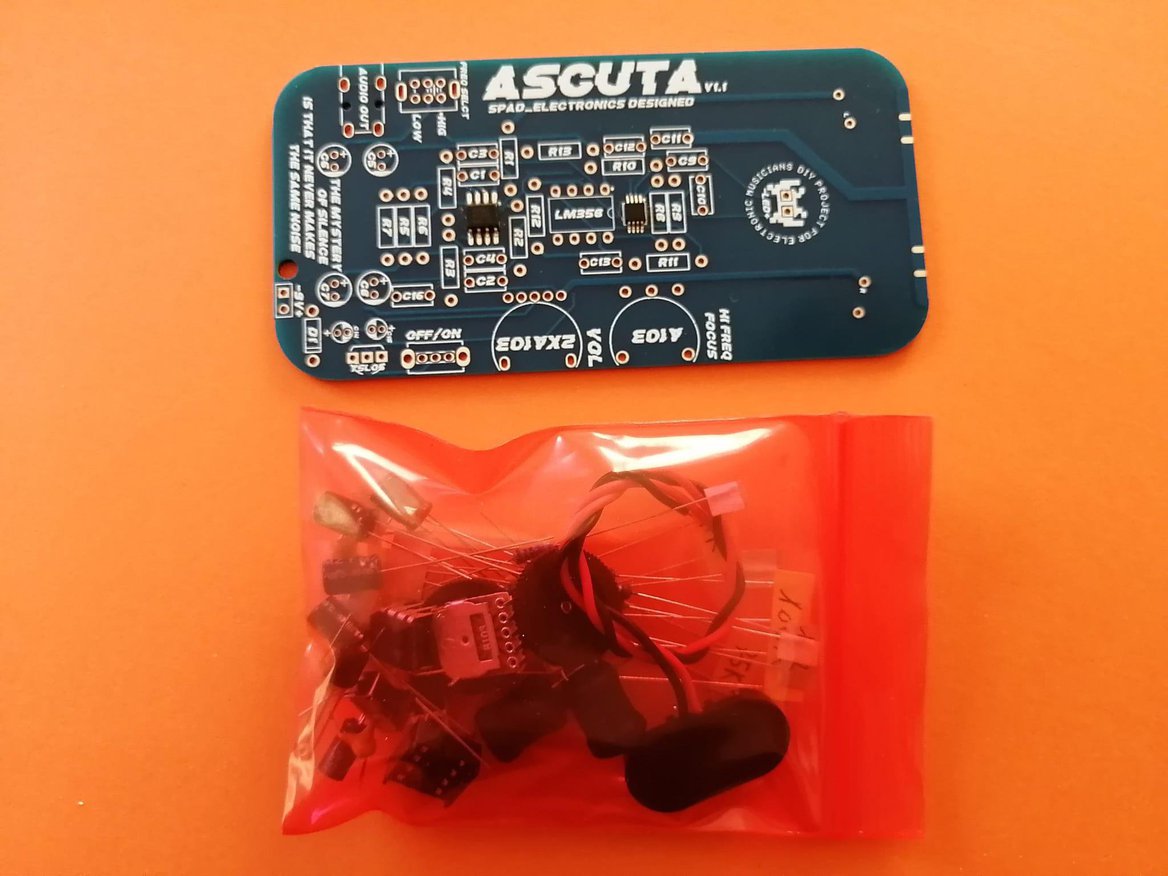 Diy kit EMF detector, Electromagnetic wave sniffer from Spad ...