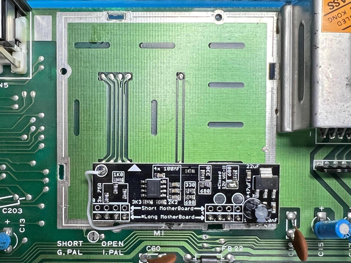 Commodore 64 and 128 (C64 / C128) RF Modulator Rep from AmericanRetro ...